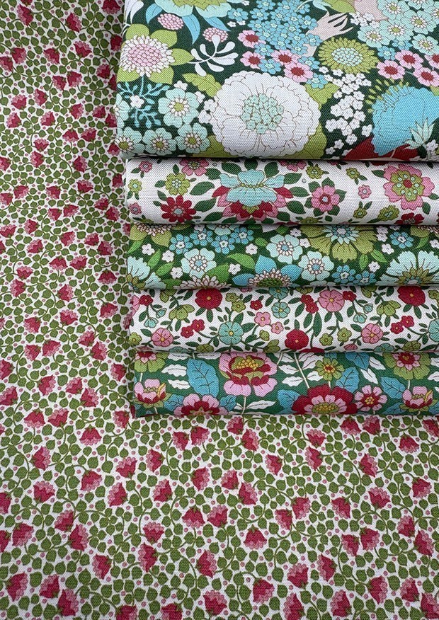 Tilda Fabrics - Wallflower Collection 6 x Half Metre Pack 4